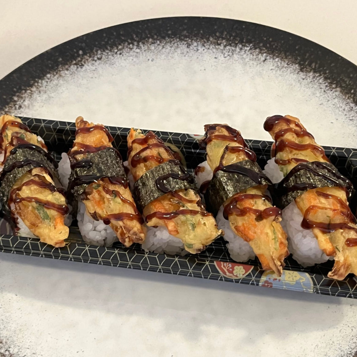 Tempura vegetable Nigiri – Copper Coast Chef